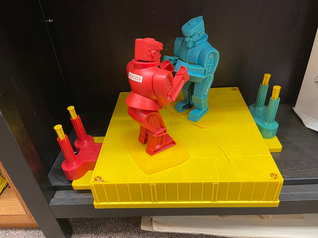 Rock 'em Sock 'em Robots Vintage Marx First Edition 1960 - Etsy