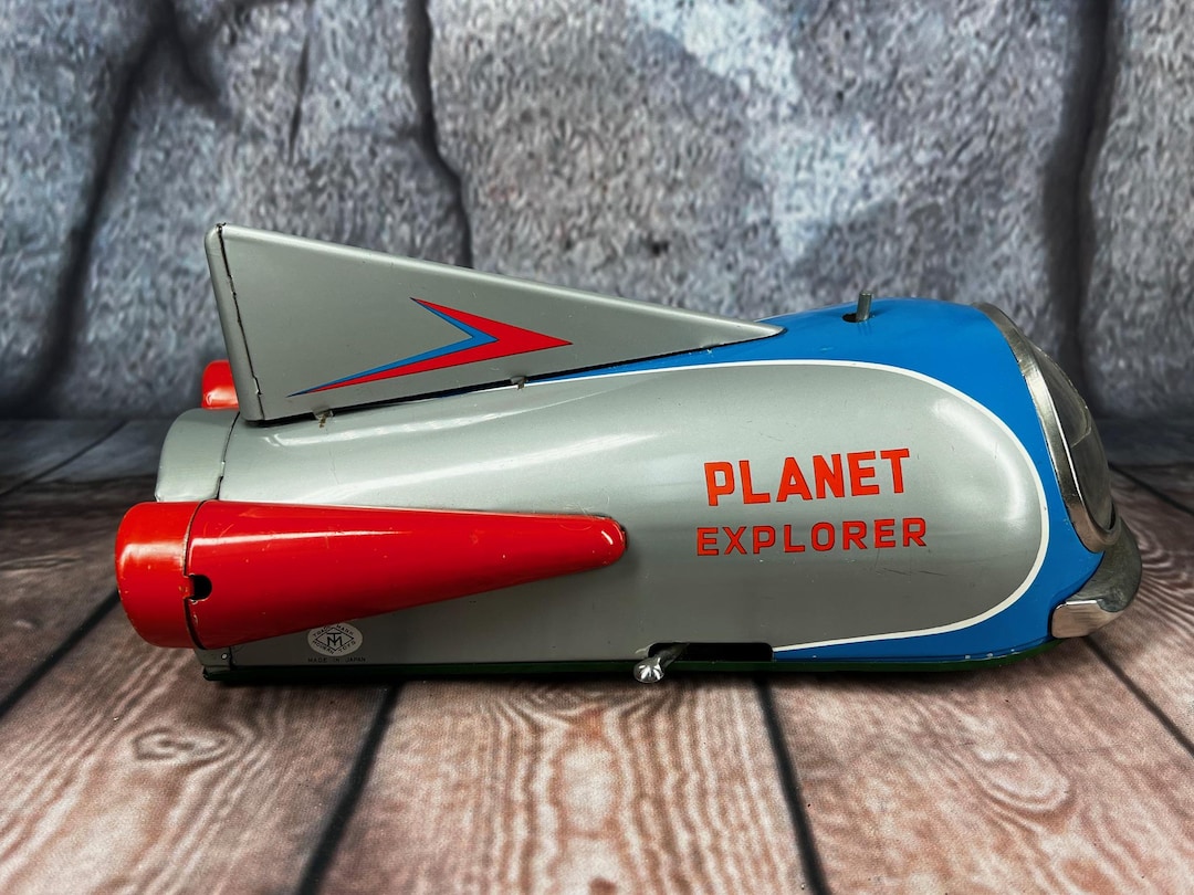 Planet Explorer Tin Toy Battery 1960's Japan Tested and Working - Etsy