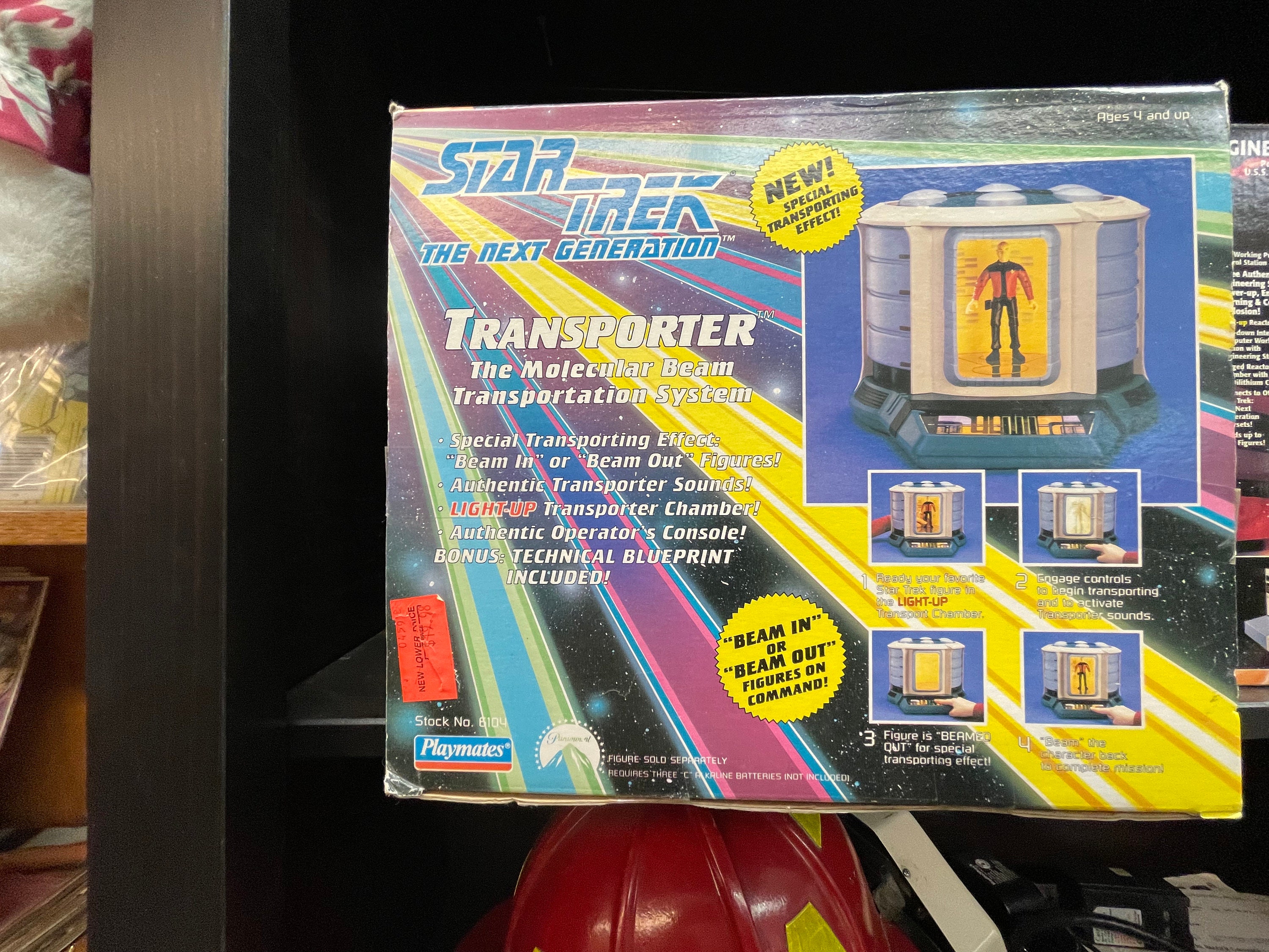 Star Trek the Next Generation Transporter Collector's Edition Playmates ...
