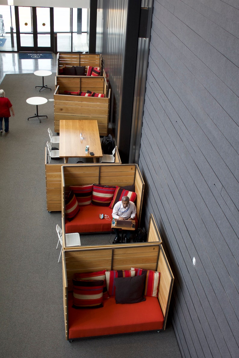 Commercial Conversation Booths / Corporate Furniture | Etsy