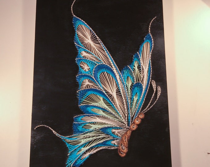 Butterfly String Art - Etsy