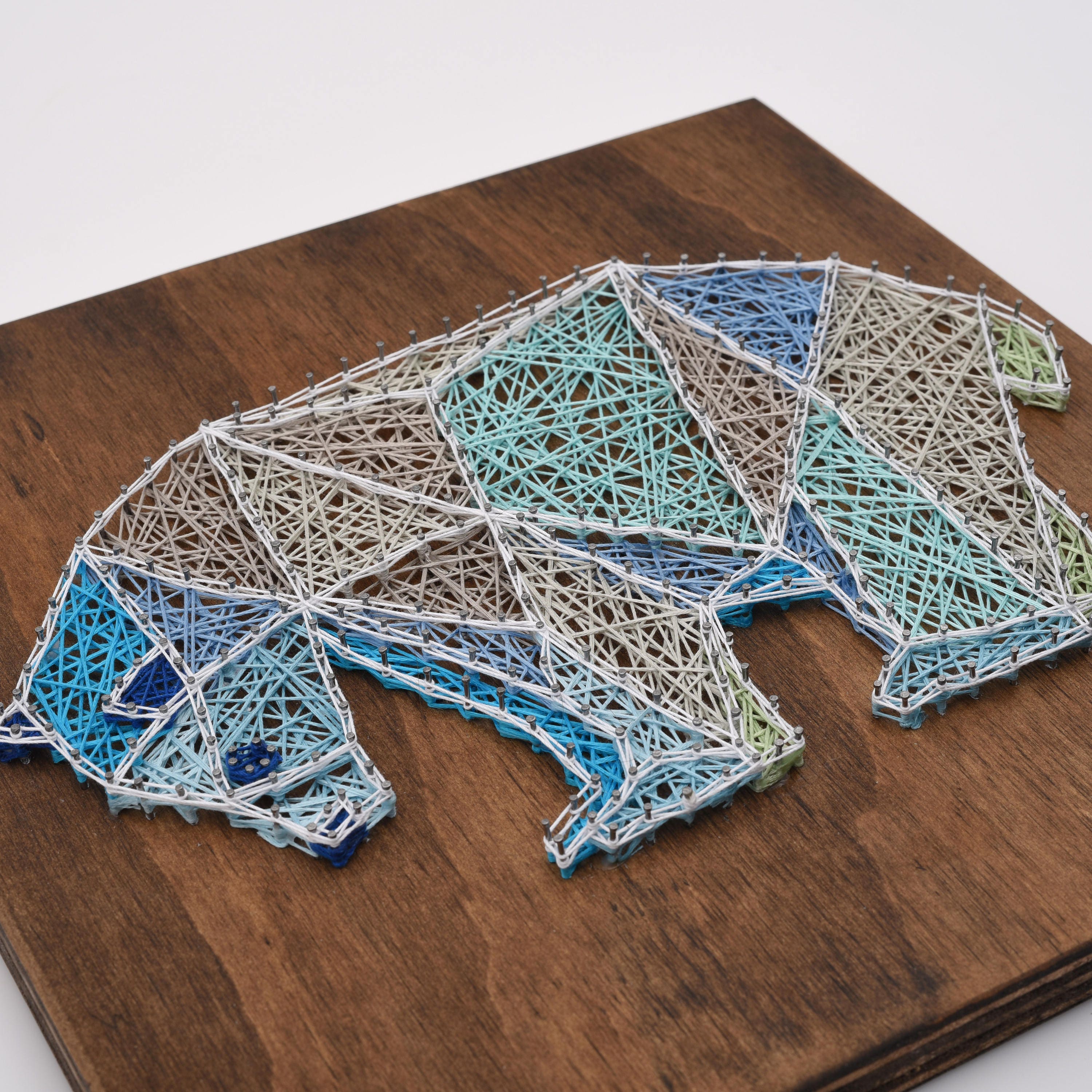 Geometric Bear String Art - Etsy