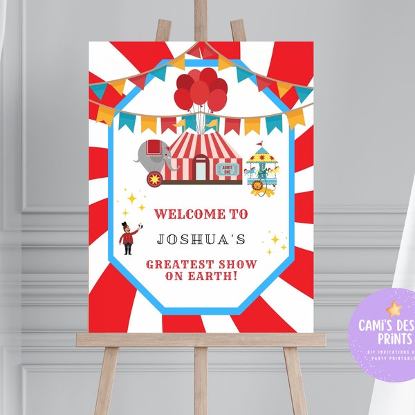 Carnival Signs - Etsy