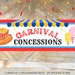 The Ultimate Carnival Party Printable Set, Carnival Signs, Carnival ...