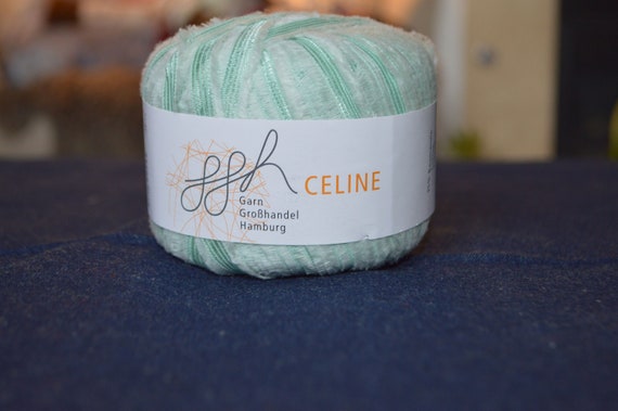 Celine Ribbon Yarn by Garn Grobhandel Hamburg Hard to Find | Etsy