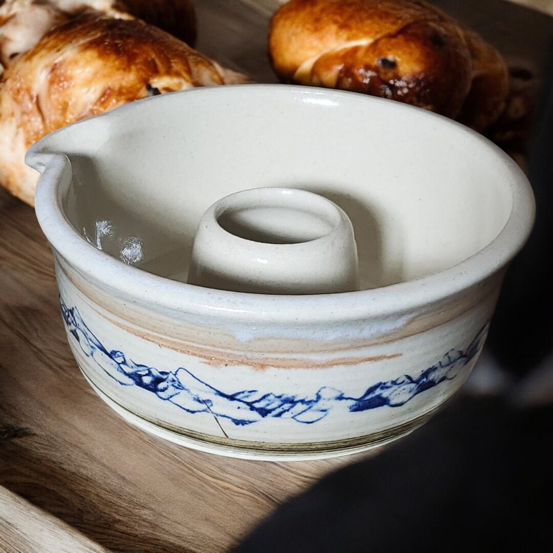 Vintage Handcrafted Stoneware Chicken Roaster 9 1/4" - Etsy