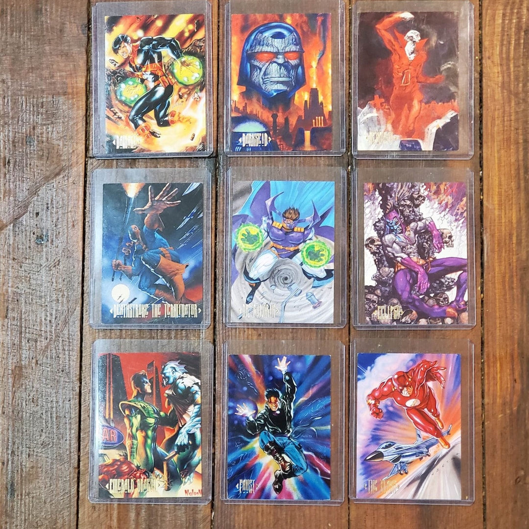 DC Comics Skybox Master Series Trading Card Damage, Darkseid, Deadman ...