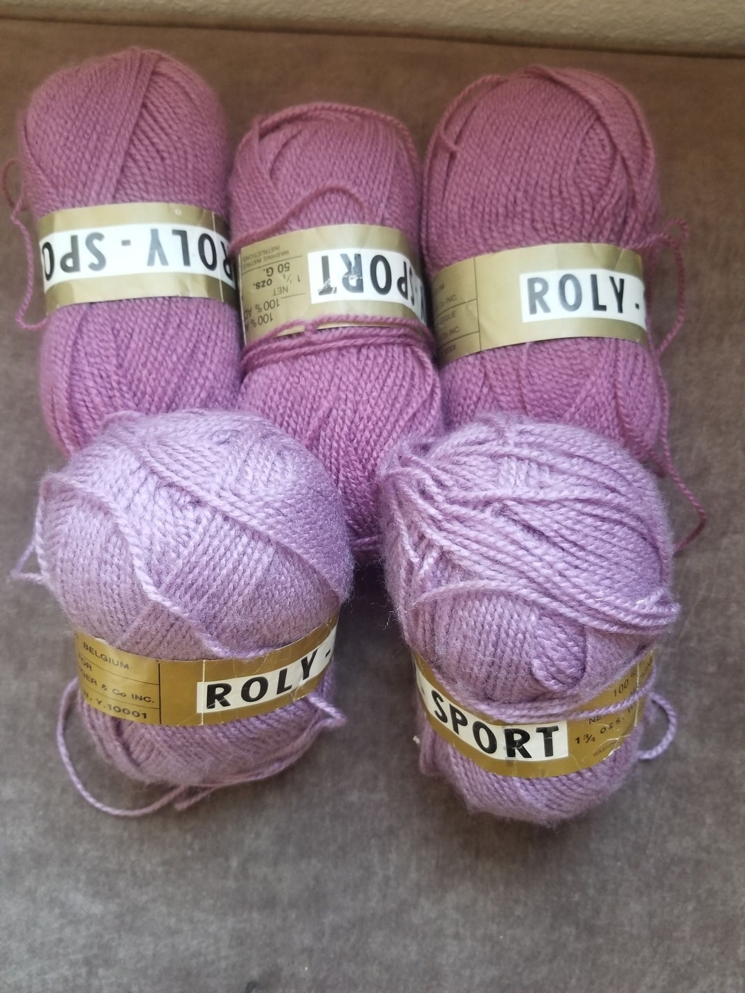 Vintage Yarn - Roly Sport by William Unger - Etsy