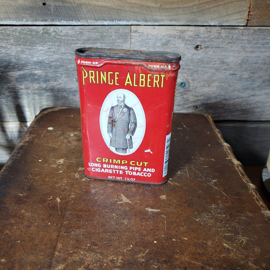 Prince Albert Crimp Cut Tobacco Tin Mid 20th Century - Etsy