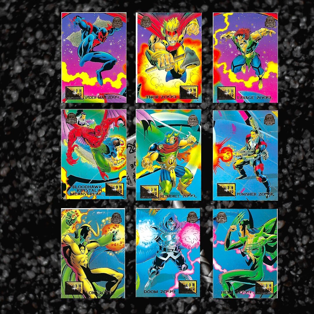 1994 Marvel Trading Cards Full Sets – Blood & Thunder, Fall From Grace ...