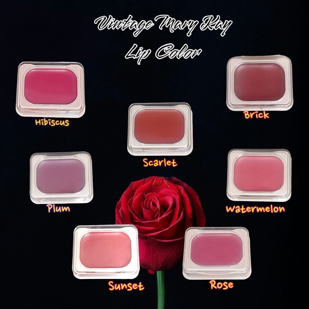 Vintage Mary Kay 1980's - Moisturizng Lip Color - Brick-plum-rose ...