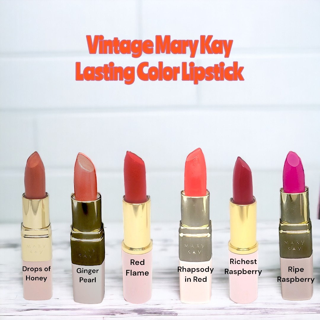 Vintage Mary Kay - Long Lasting Lipstick - New in Box - 1980's - Pink ...