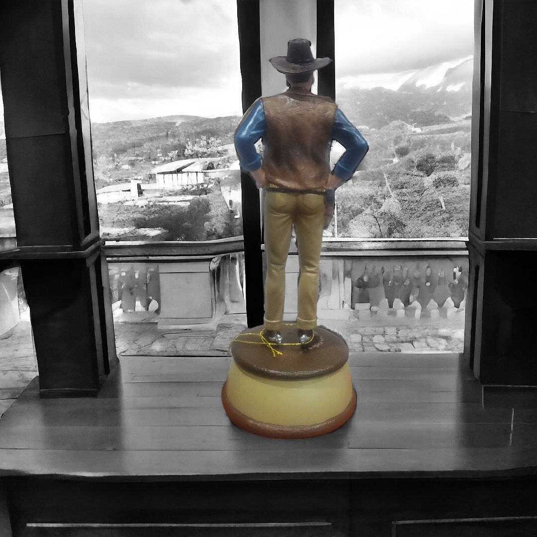 John Wayne the Duke Old Western Cowboy Collectible Figurine - Etsy