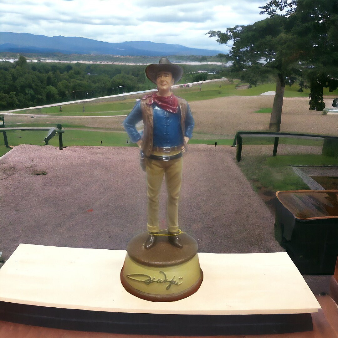 John Wayne the Duke Old Western Cowboy Collectible Figurine - Etsy
