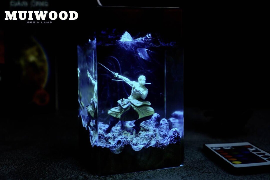 CUSTOM ANIME Night Light, Anime Diorama Lamp, Anime Figures, Creature ...
