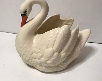 Ceramic swan | Etsy