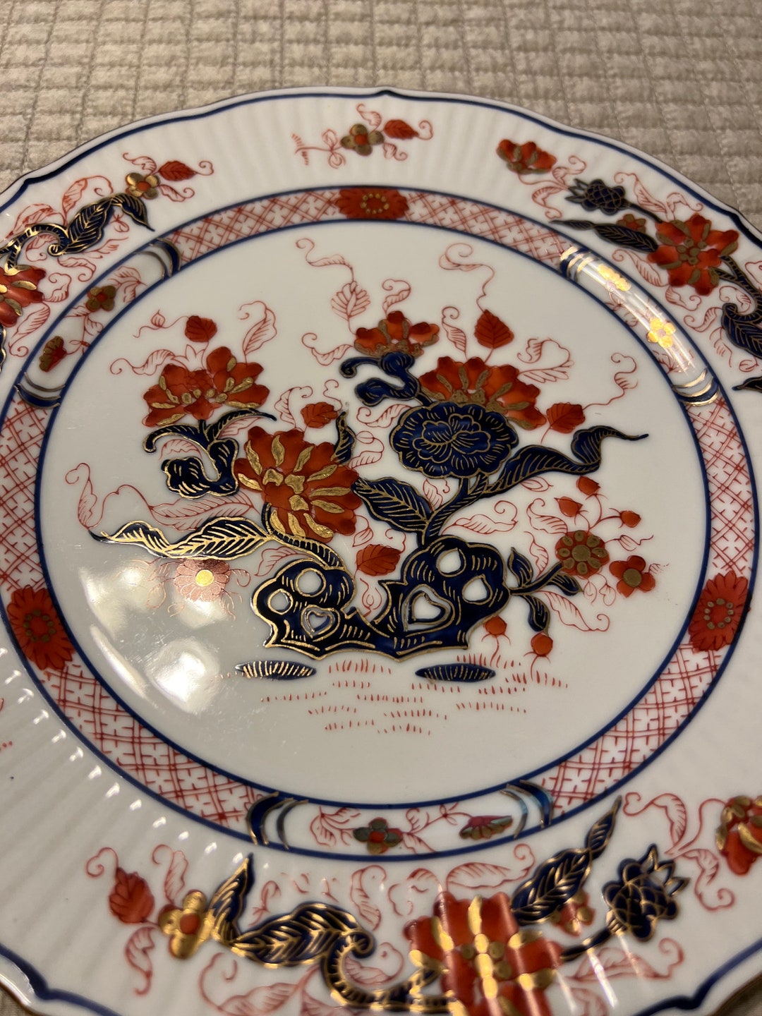 A Vintage Ming Royale Plate. FREE SHIPPING - Etsy