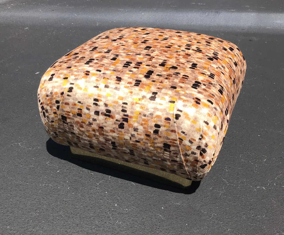 Beautiful Vintage Karl Springer Style Pouf / Ottoman - Etsy