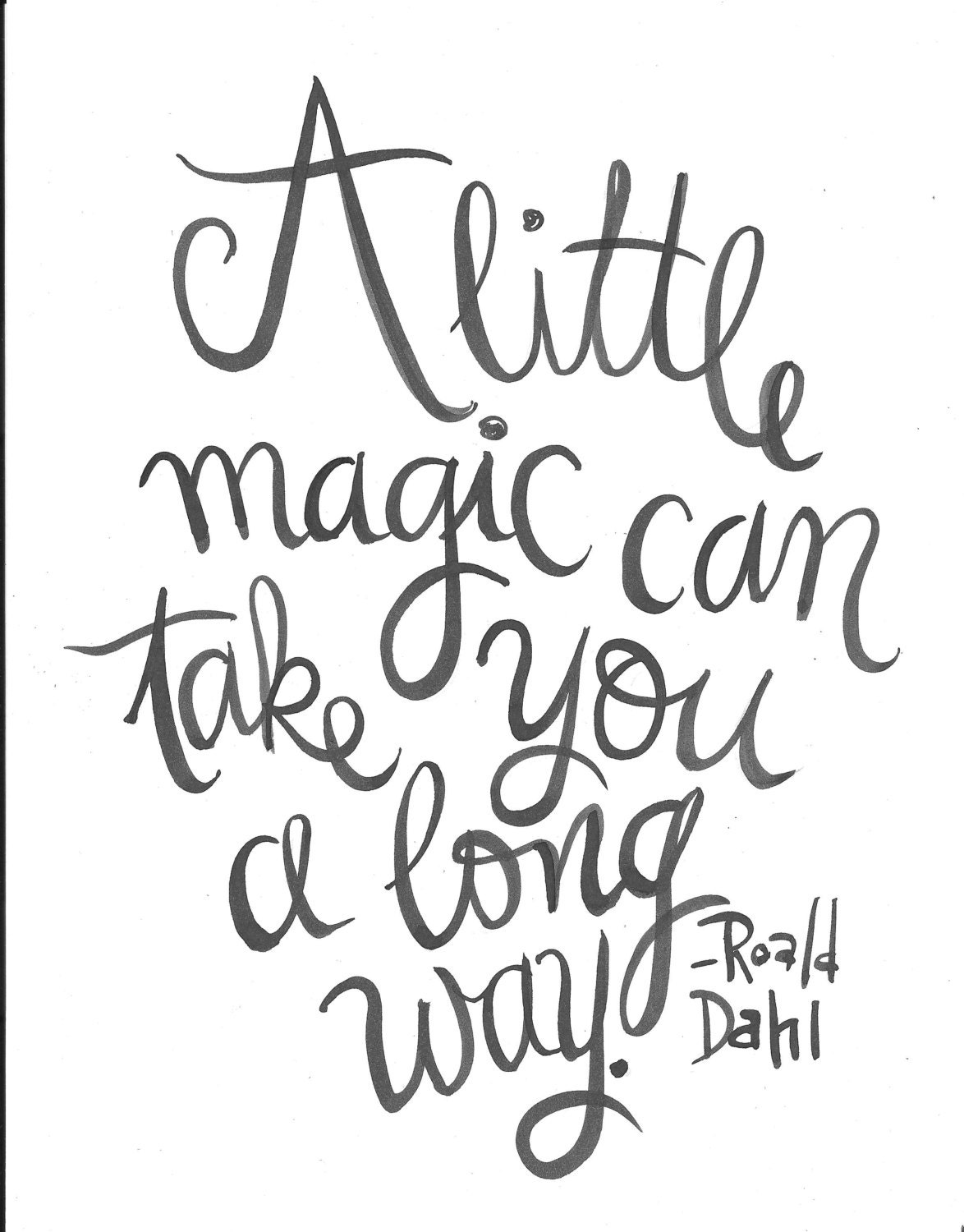 Magic Quotes Roald Dahl