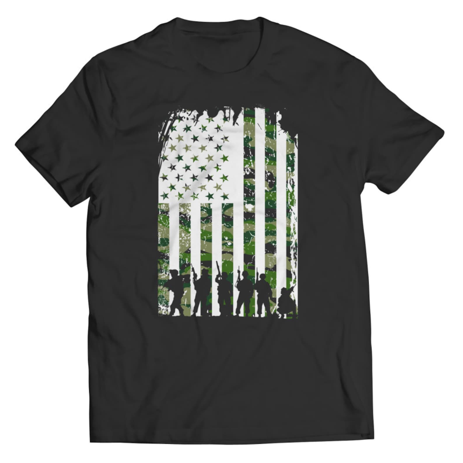 Military Flag Shirt 2 | Etsy