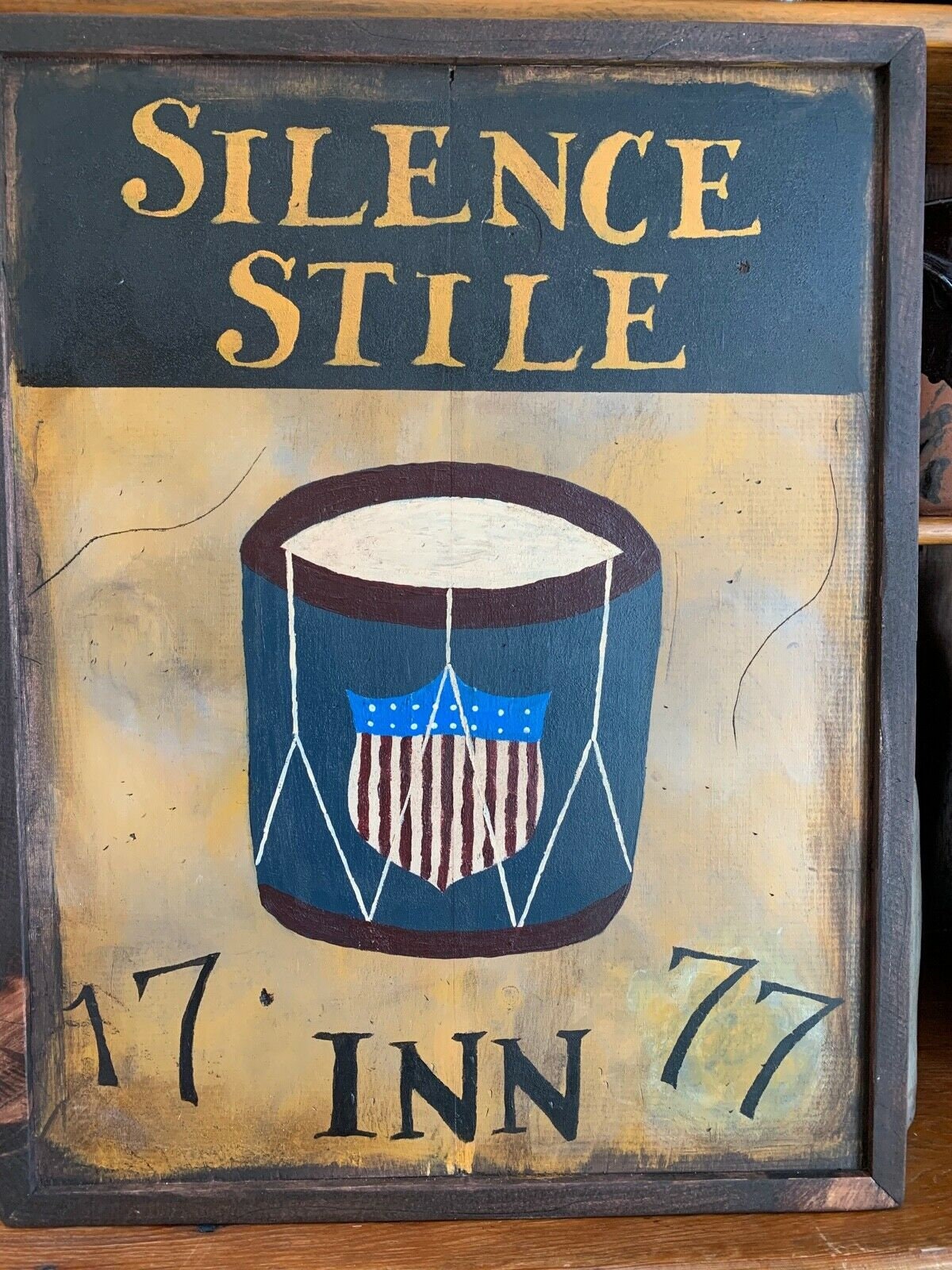 Primitive, Colonial, Wooden, Tavern Sign - Etsy