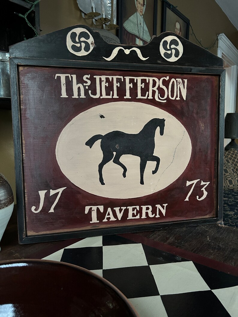 Primitive, Colonial , Early American Tavern Sign - Etsy