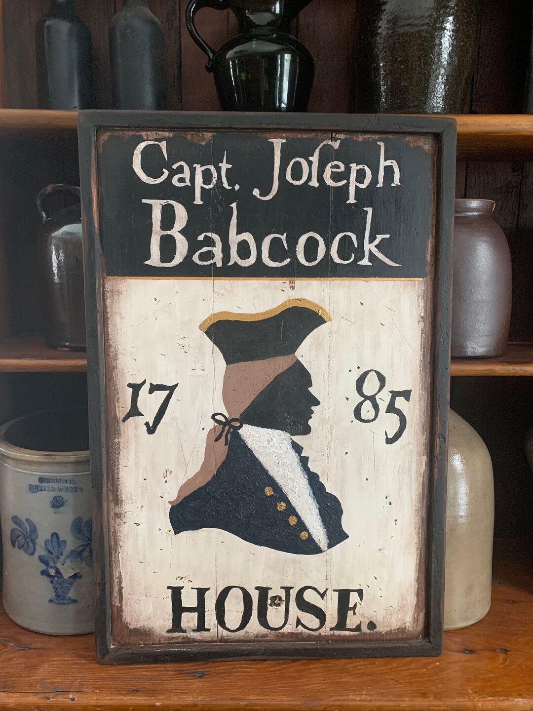 Primitive, Colonial, Early American, Wooden Tavern Sign - Etsy