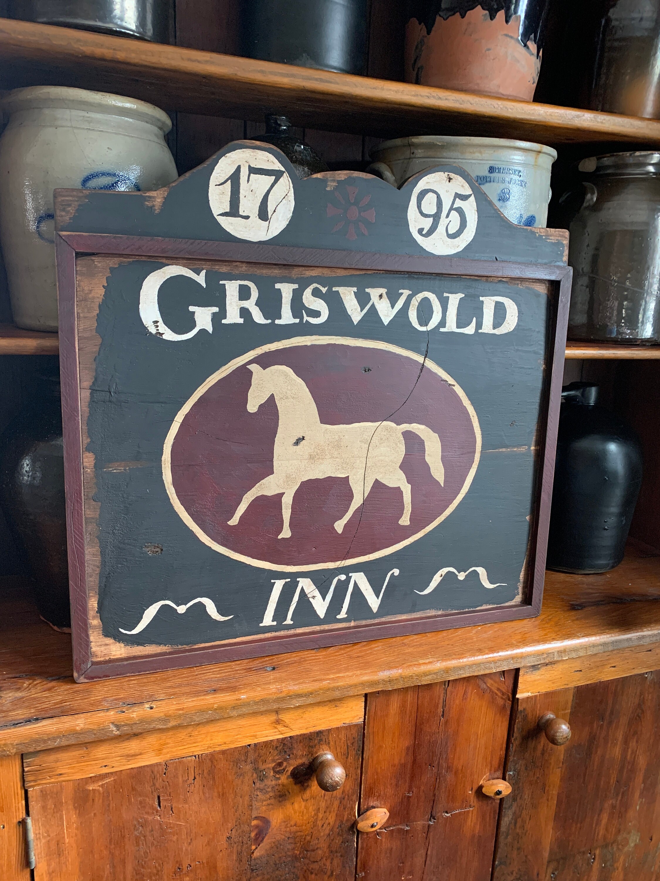 Primitive, Colonial, Early American, Wood, Tavern Sign - Etsy