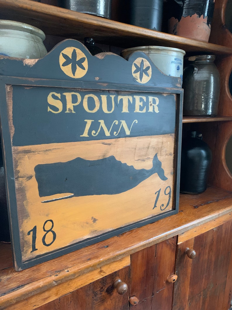 Primitive Colonial Tavern Sign MADE TO ORDER - Etsy