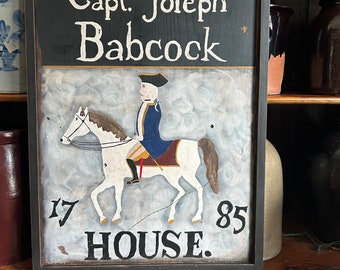 Primitive, Colonial, Early American Tavern Sign - Etsy