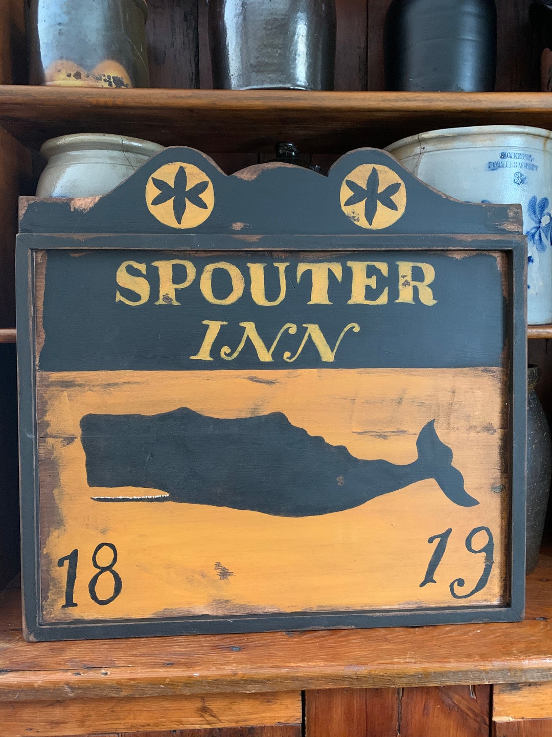 Primitive Colonial Tavern Sign MADE TO ORDER - Etsy