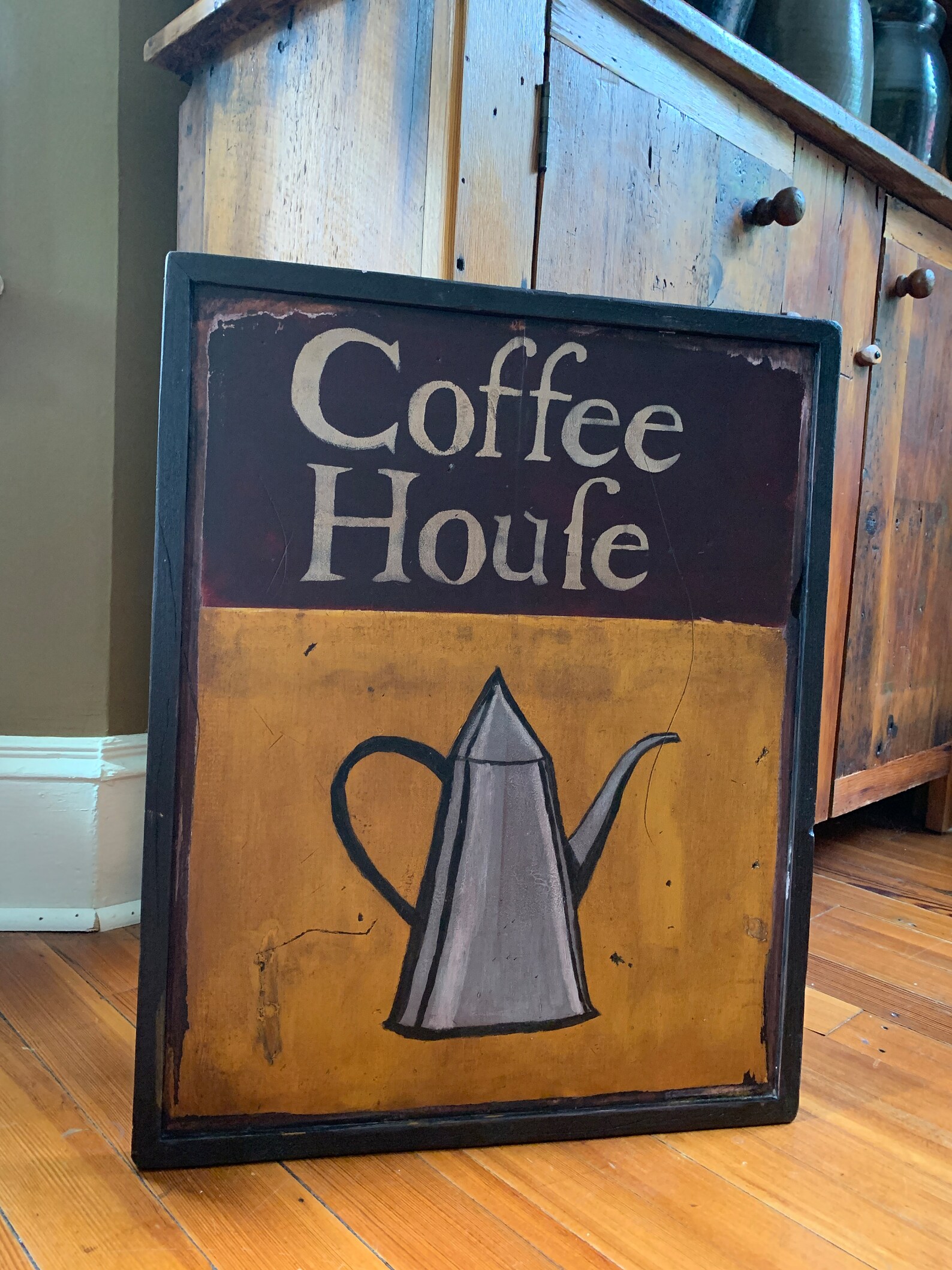Primitive, Colonial, Early American, Wooden Tavern Sign - Etsy