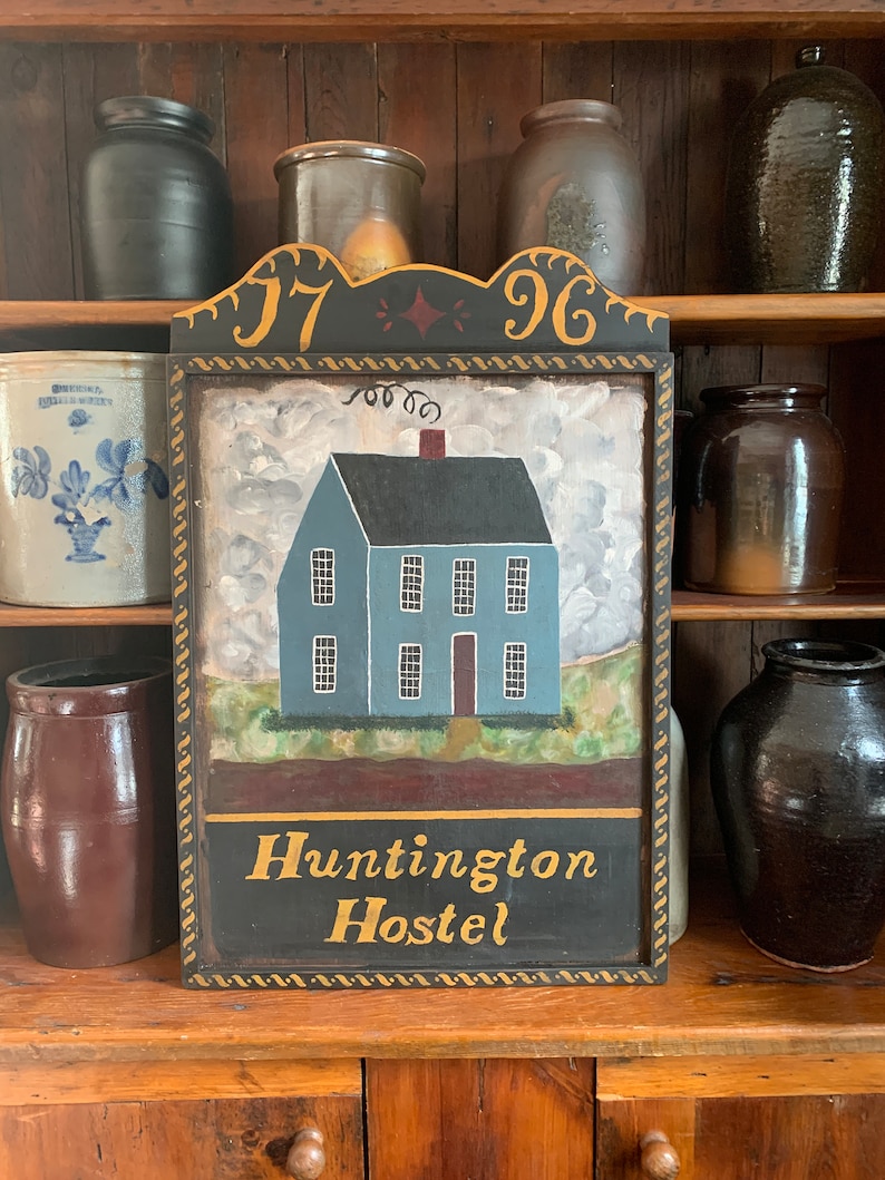 Primitive, Colonial, Early American Tavern Sign - Etsy