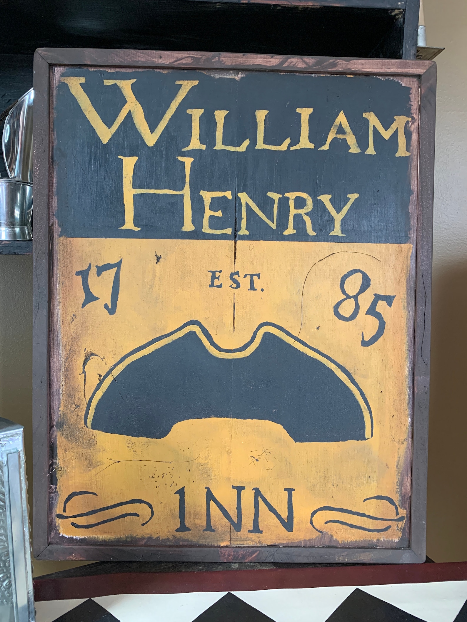 Primitive Colonial Early American Wooden Tavern Sign MADE - Etsy