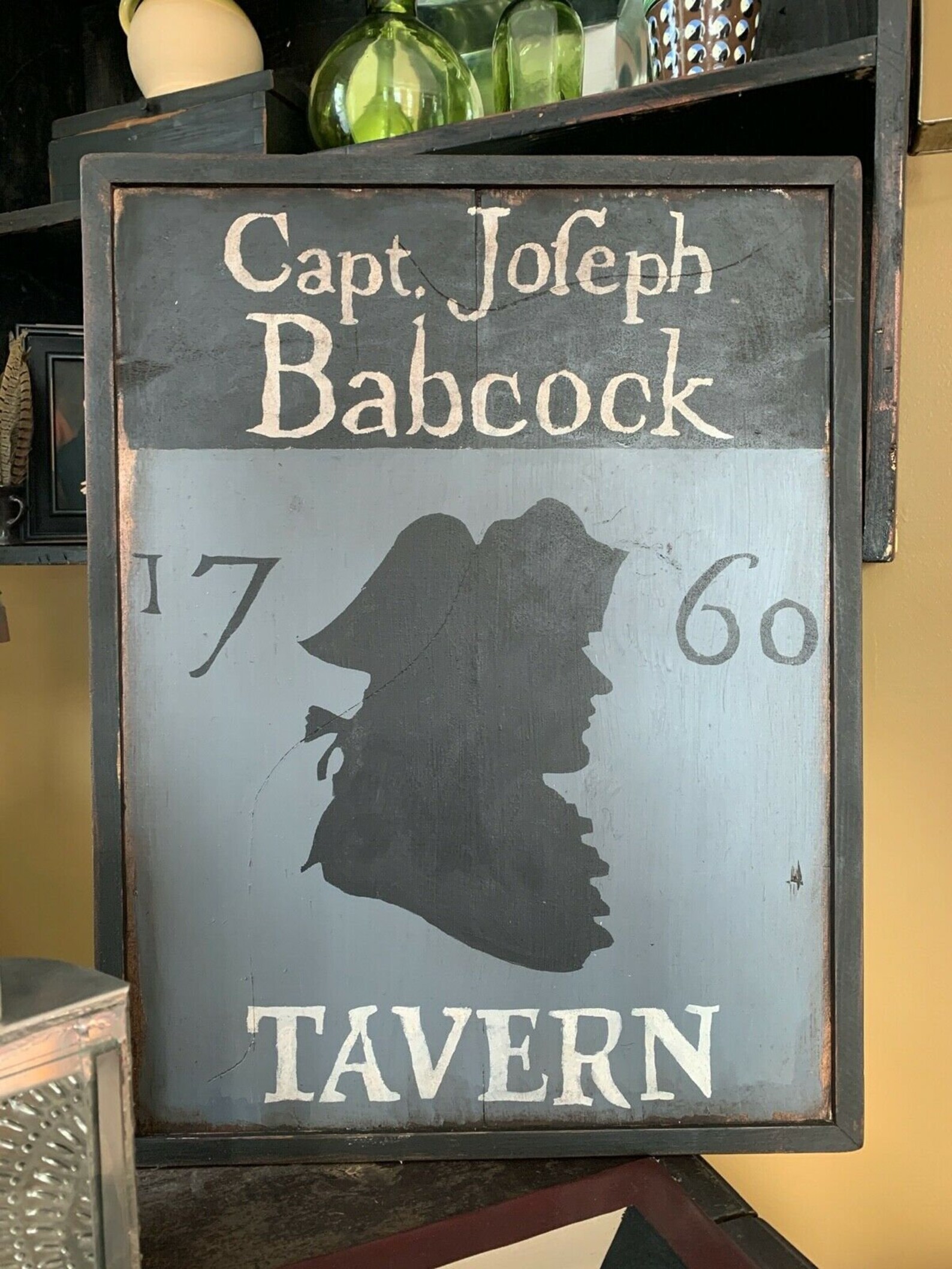 Primitive Colonial Wooden Tavern Sign - Etsy