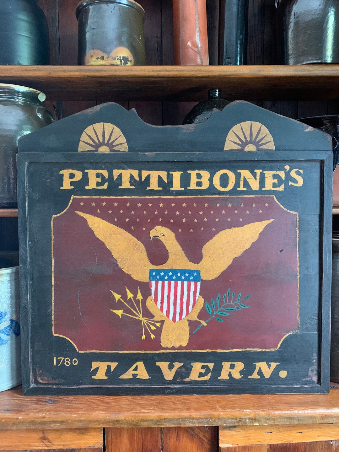 Primitive, Colonial, Early American Tavern Sign - Etsy