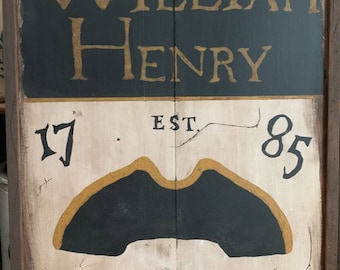 Primitive Colonial Wooden Tavern Sign | Etsy