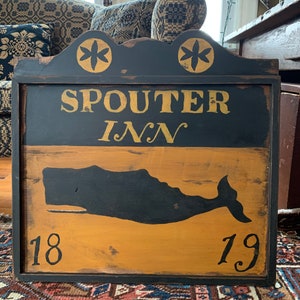 Primitive Colonial Tavern Sign MADE TO ORDER - Etsy