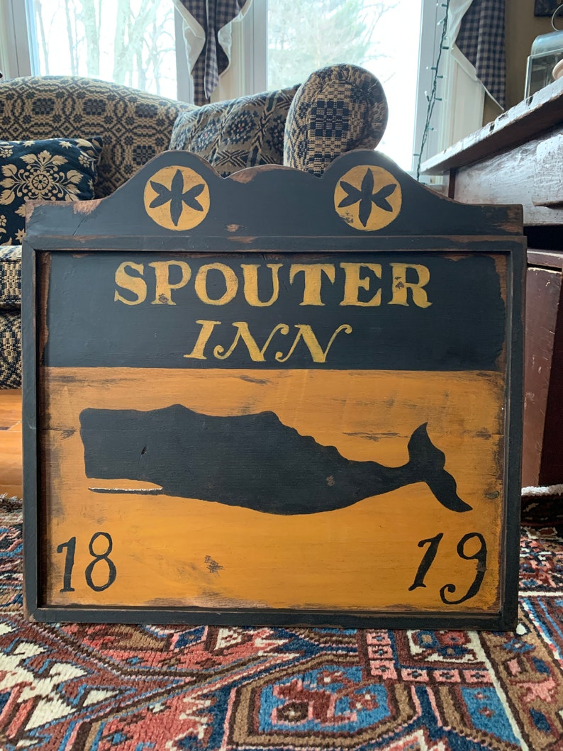 Primitive Colonial Tavern Sign MADE TO ORDER - Etsy