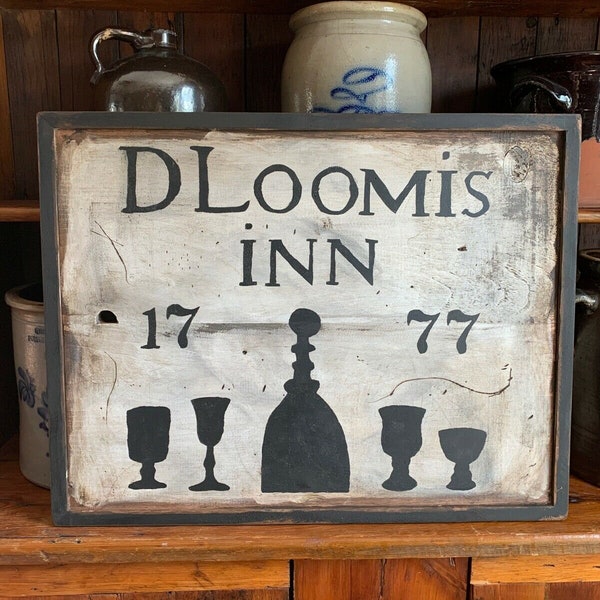 Colonial Wooden Signs - Etsy