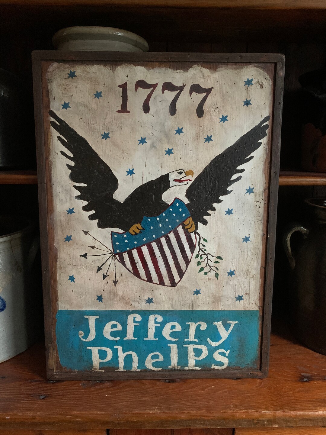 Primitive, Colonial, Early American, Wooden Tavern Sign - Etsy