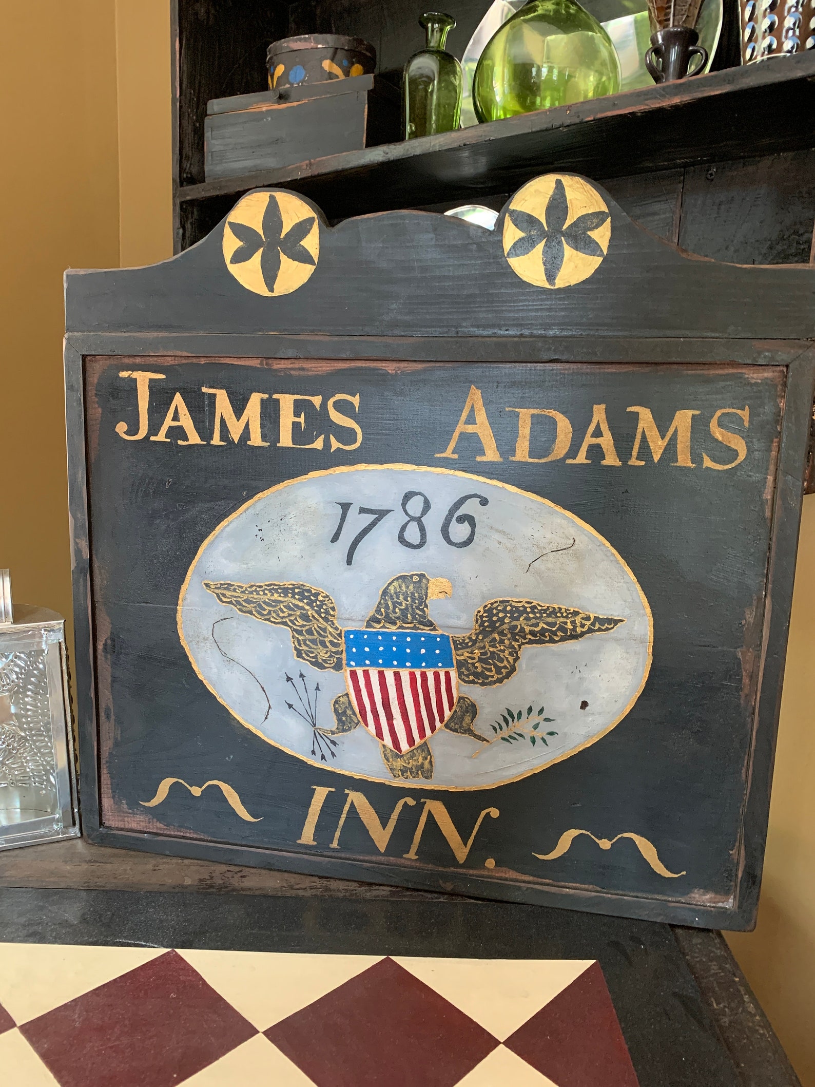 Primitive, Colonial, Early American, Wood Tavern Sign - Etsy