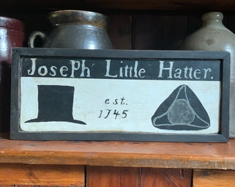 Primitive Colonial Early American Wood Tavern Sign - Etsy