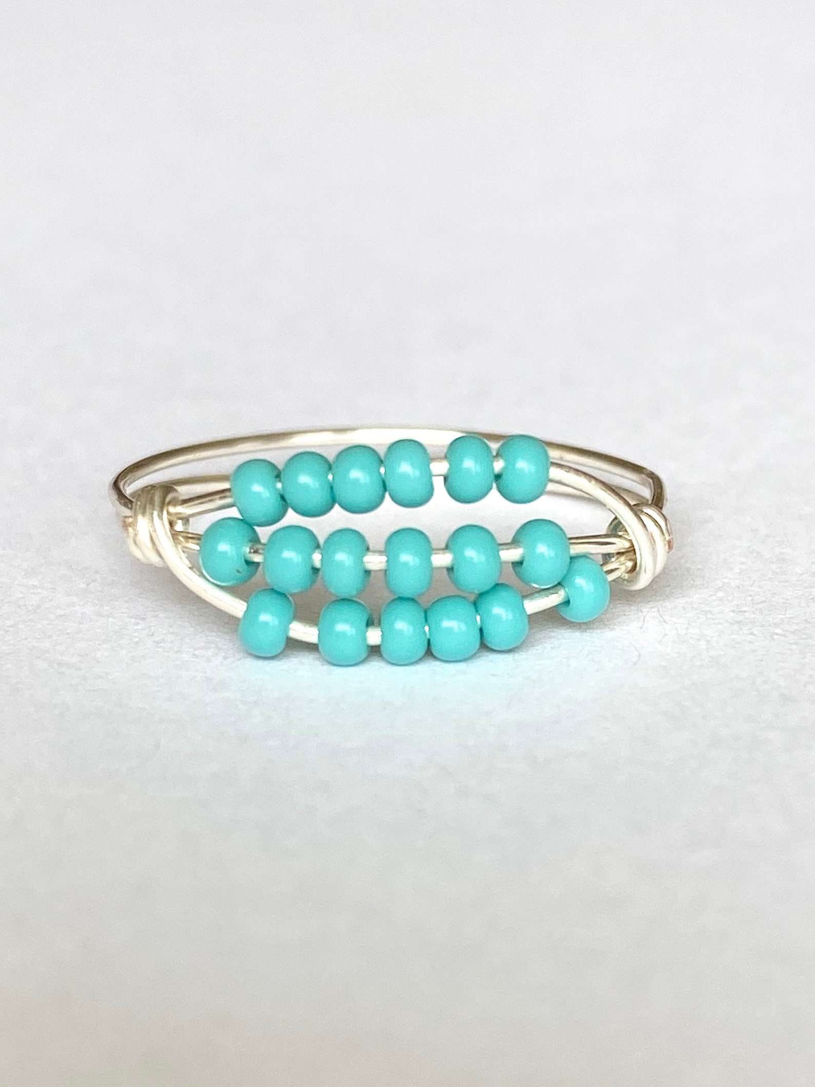 Custom Worry Ring for Fidgeting/ Fidget Ring / Thin Spinner - Etsy