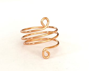 Spiral Toe Ring | Etsy