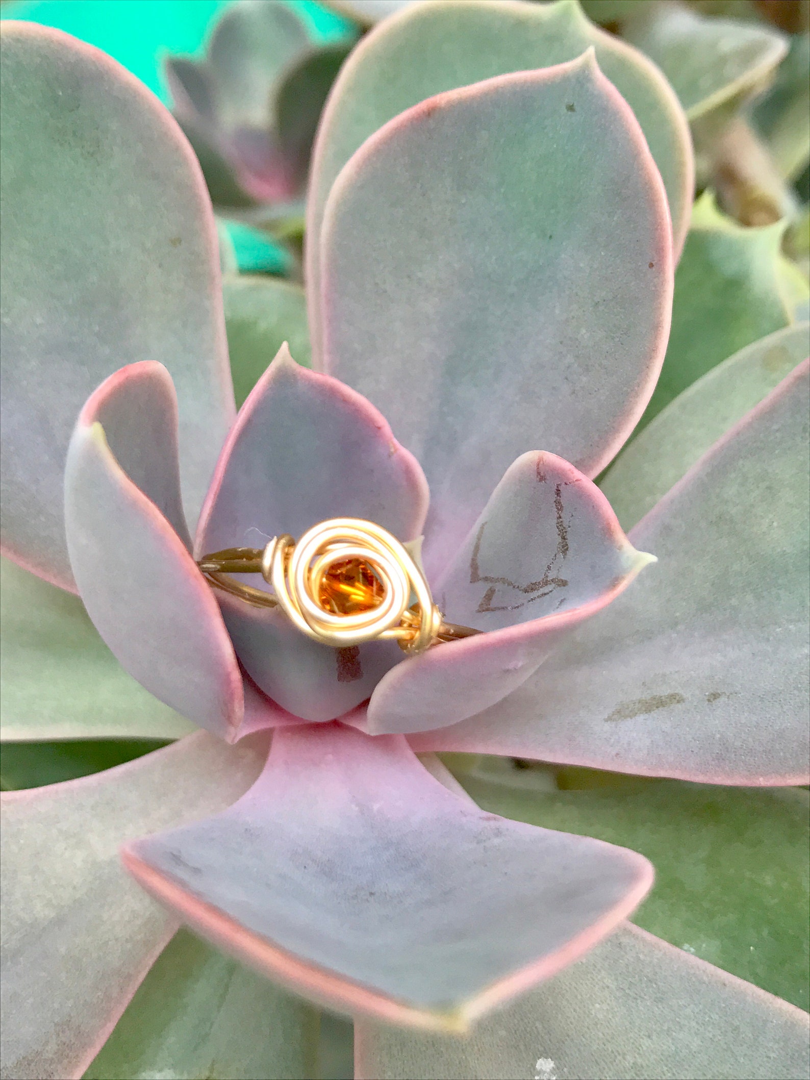 August Birthstone Ring / Peridot Birthstone Ring / Custom - Etsy