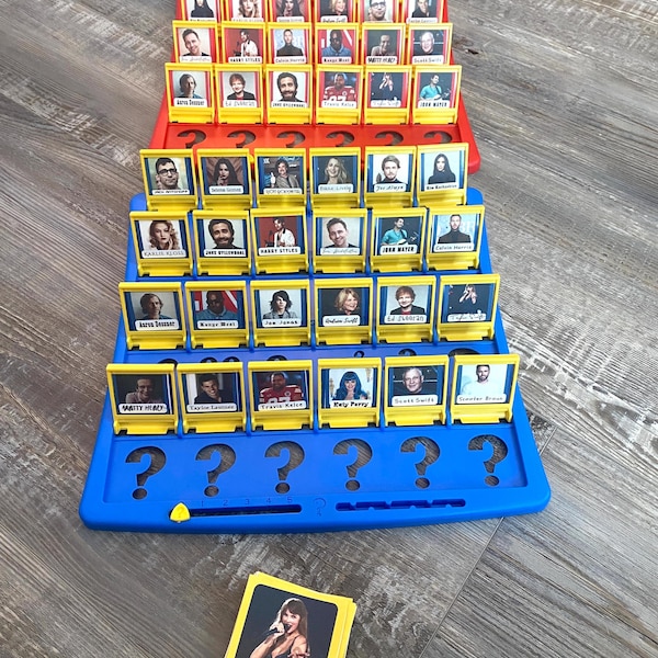 Guess Who Cards - Etsy