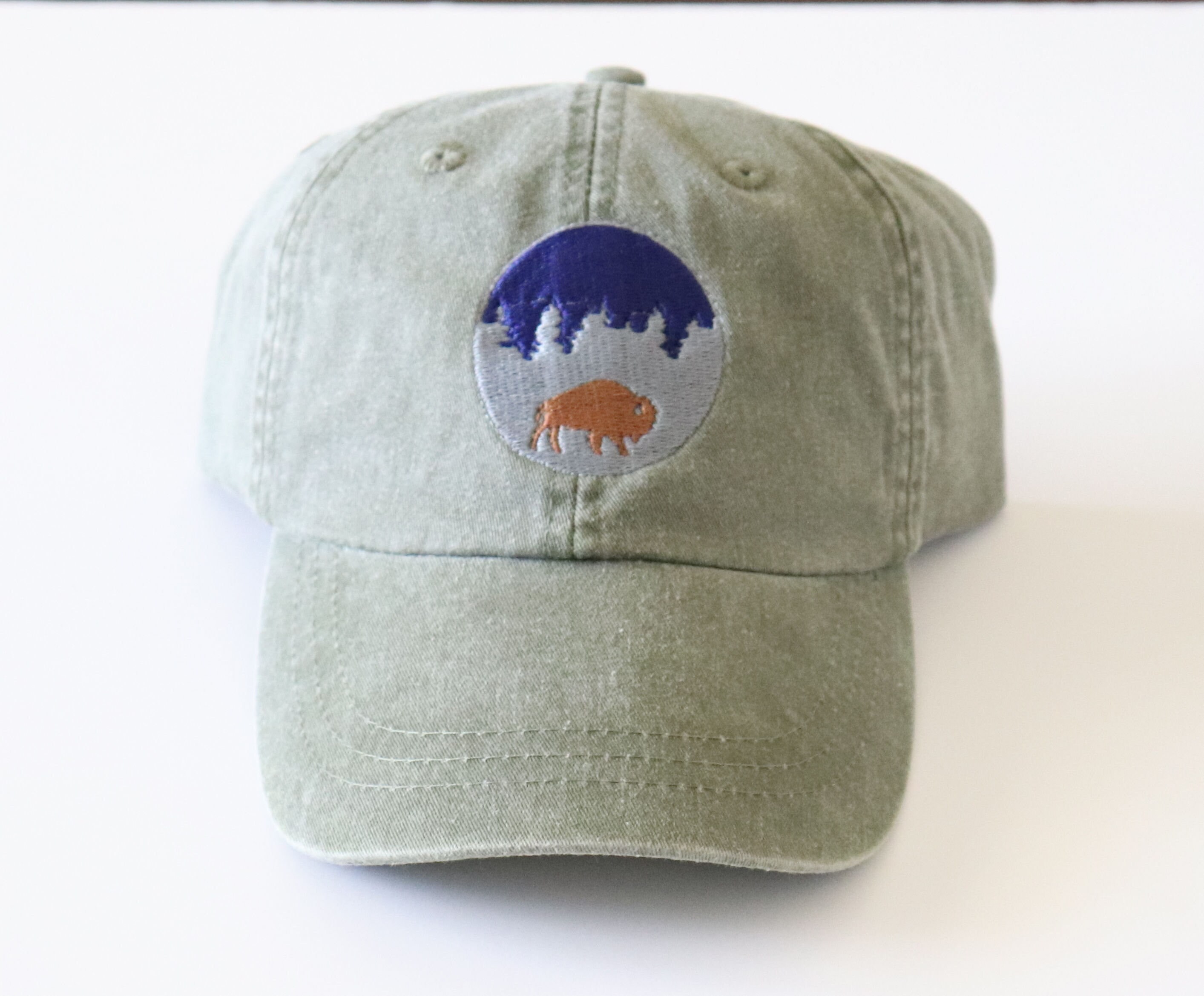 Buffalo Hat Embroidered Buffalo Ball Cap - Etsy