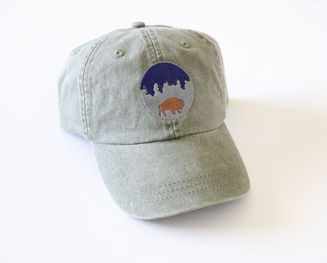 Buffalo Hat, Embroidered Buffalo Ball Cap - Etsy