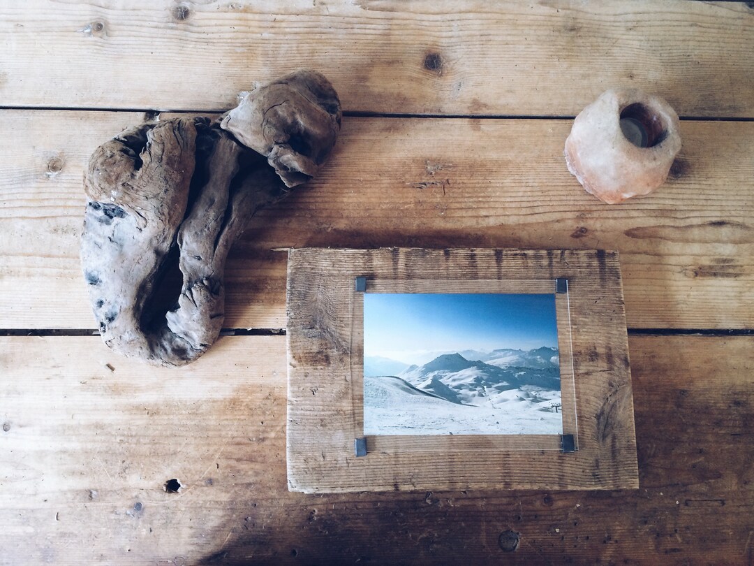 Handmade Wood Photo Frame- Reclaimed Wood - One of a Kind - Bespoke ...
